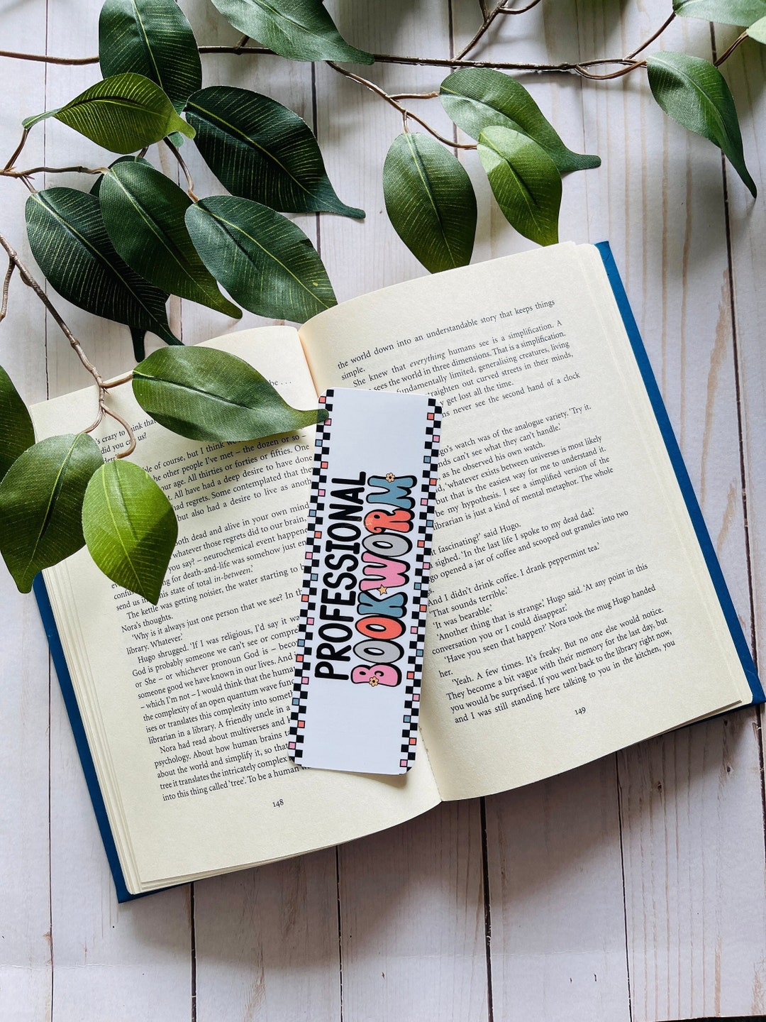 Professional Bookworm Bookmark, Reader Bookmarks, Bookish Gift, Book ...