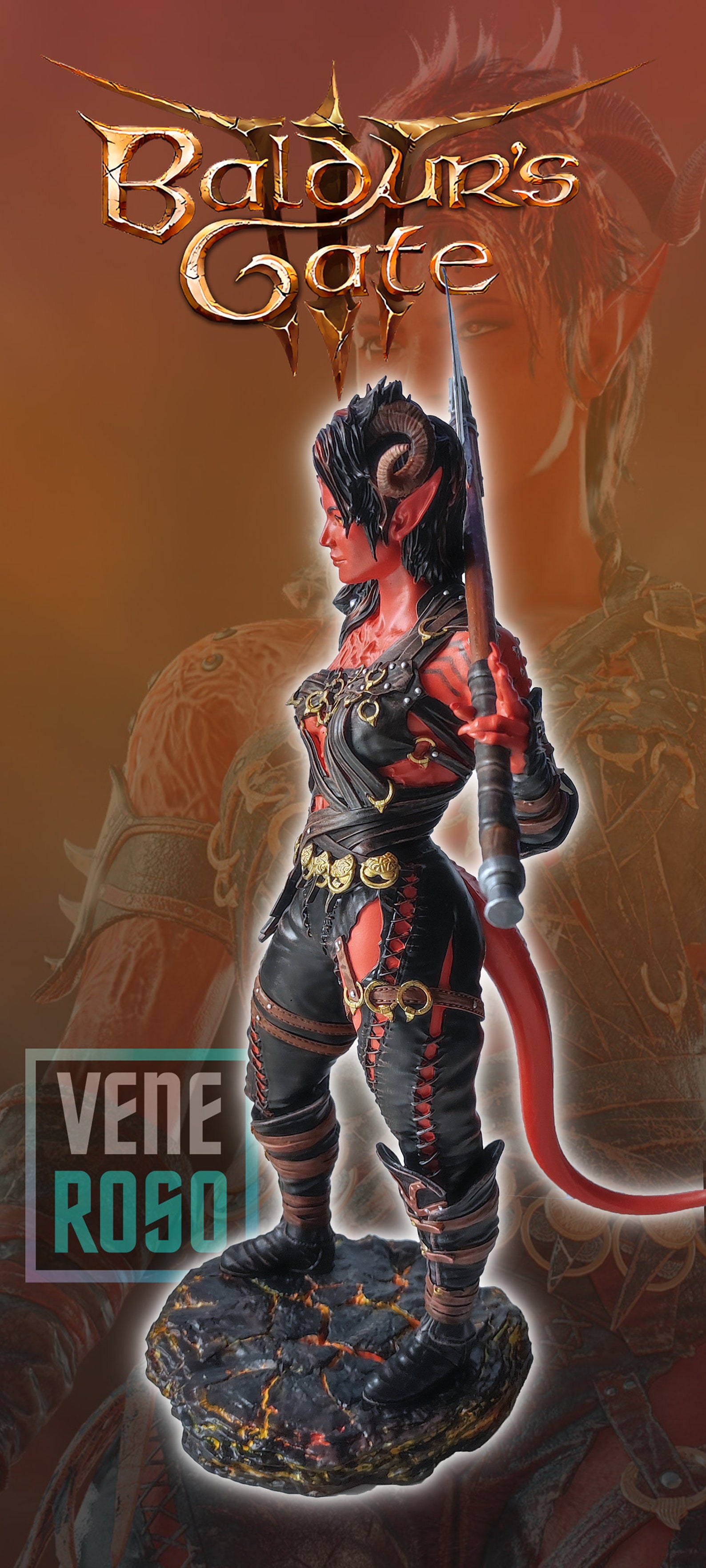 KARLACH BALDUR'S GATE 3 292MM Fanart Figure - Etsy