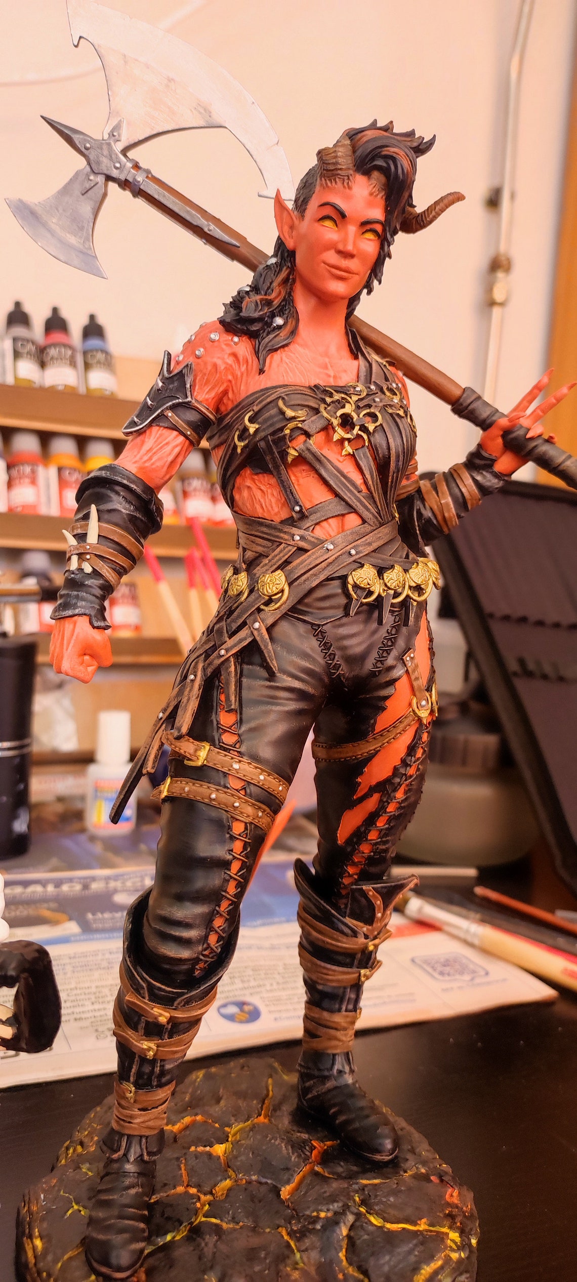 KARLACH BALDUR'S GATE 3 292MM Fanart Figure - Etsy