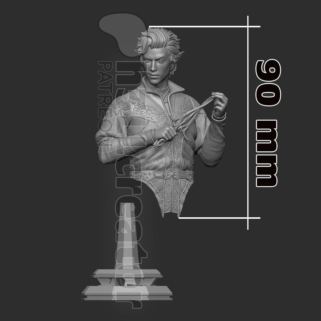 ASTARION BALDUR'S GATE 3 3D Printed Model Nomnom Y Figures H3llcreator ...