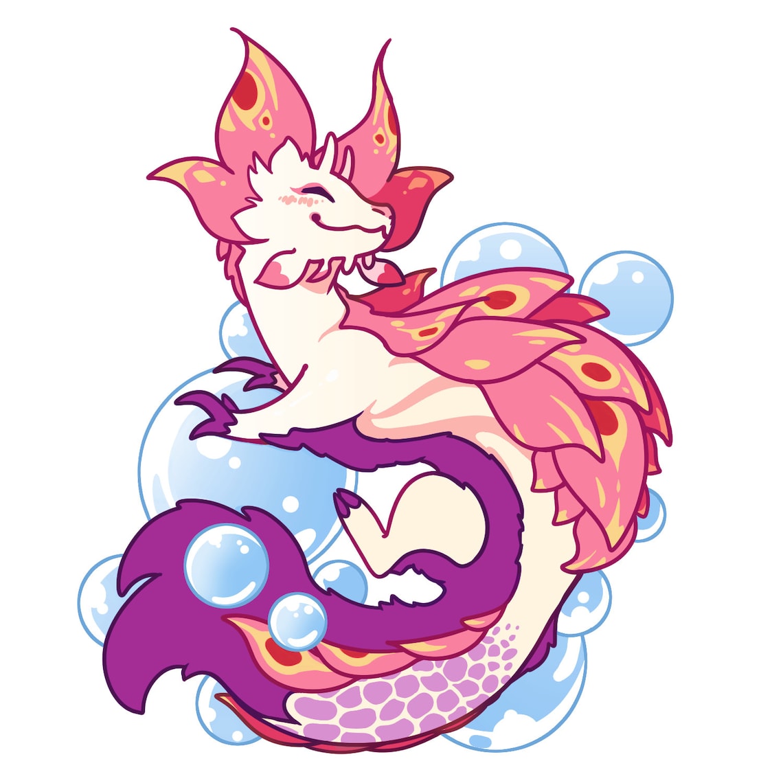 Monster Hunter Mizutsune Soulseer Mizutsune Violet - Etsy