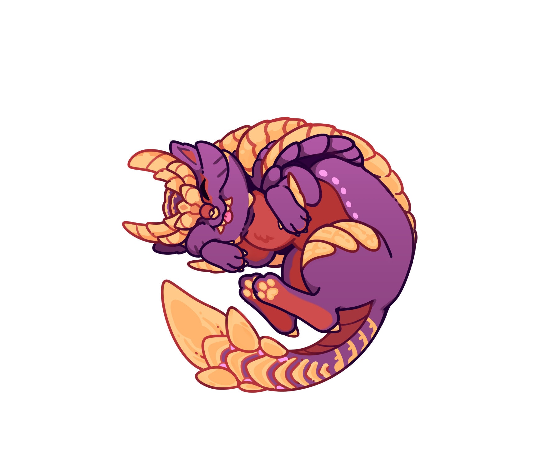Monster Hunter | Magnamalo (マガイマガド) | Glossy Sticker | Great for ...