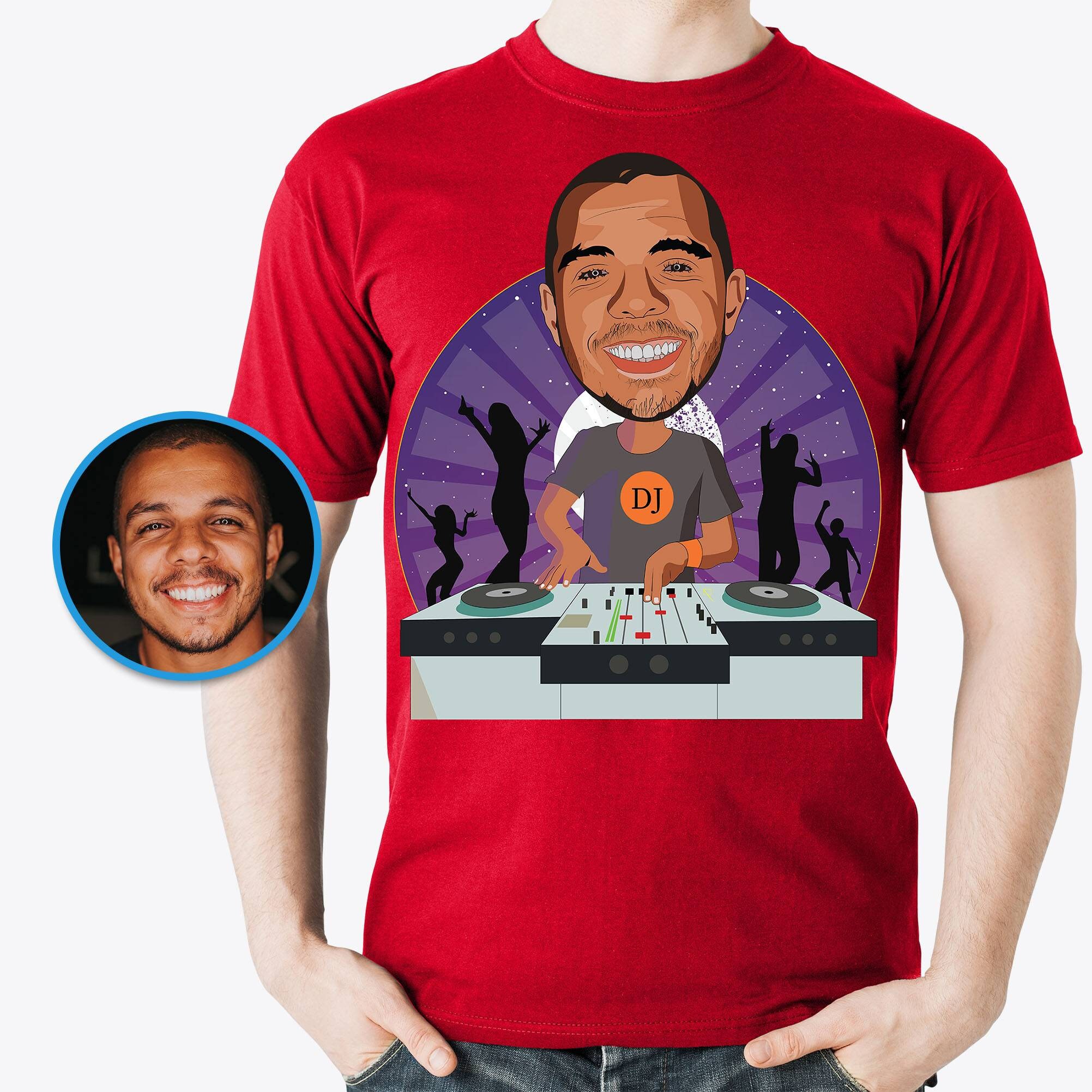 Custom Dj Shirt Dj Gift Funny Dj T-shirt Music Tee Thanks - Etsy