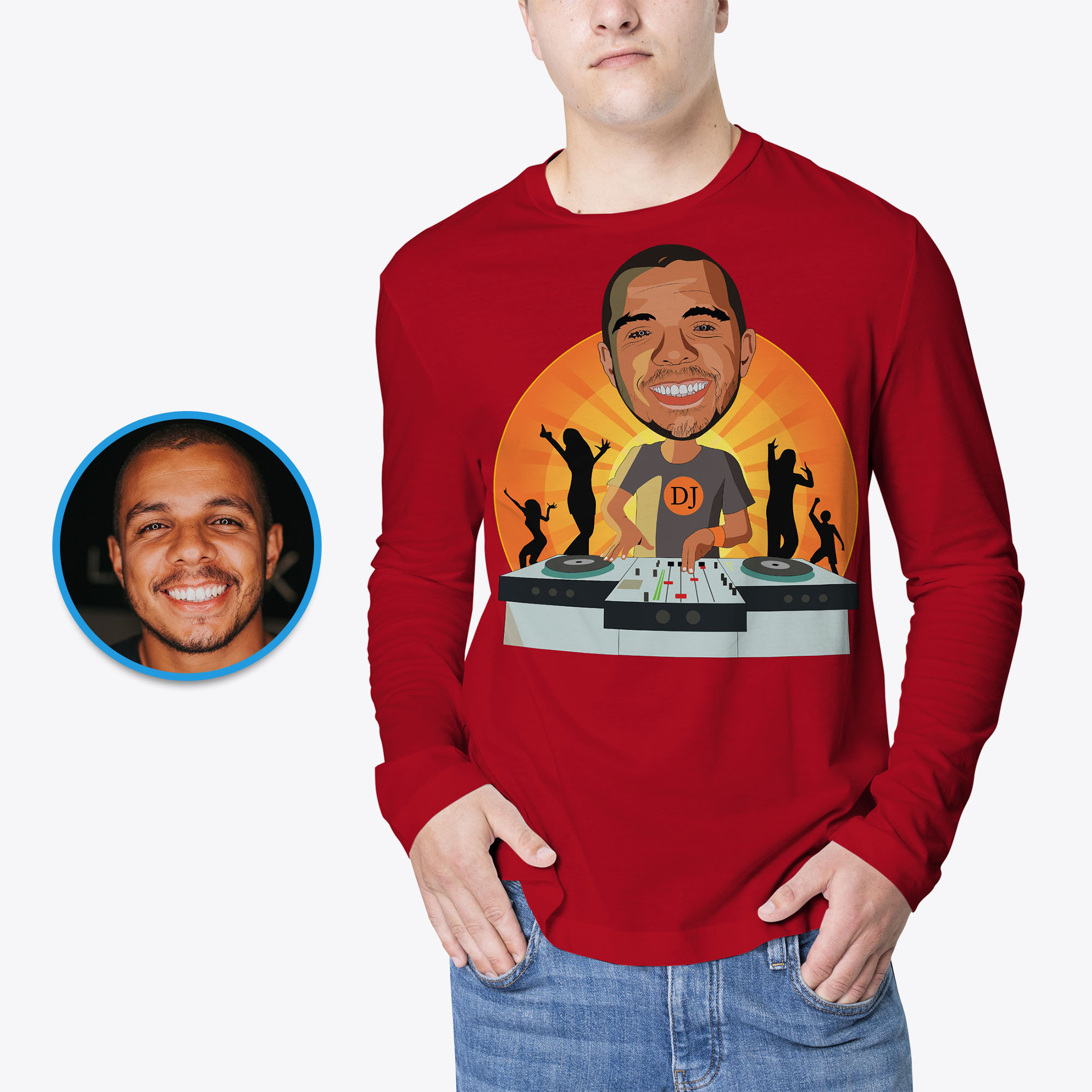 Custom Dj Shirt Dj Gift Funny Dj T-shirt Music Tee Thanks - Etsy