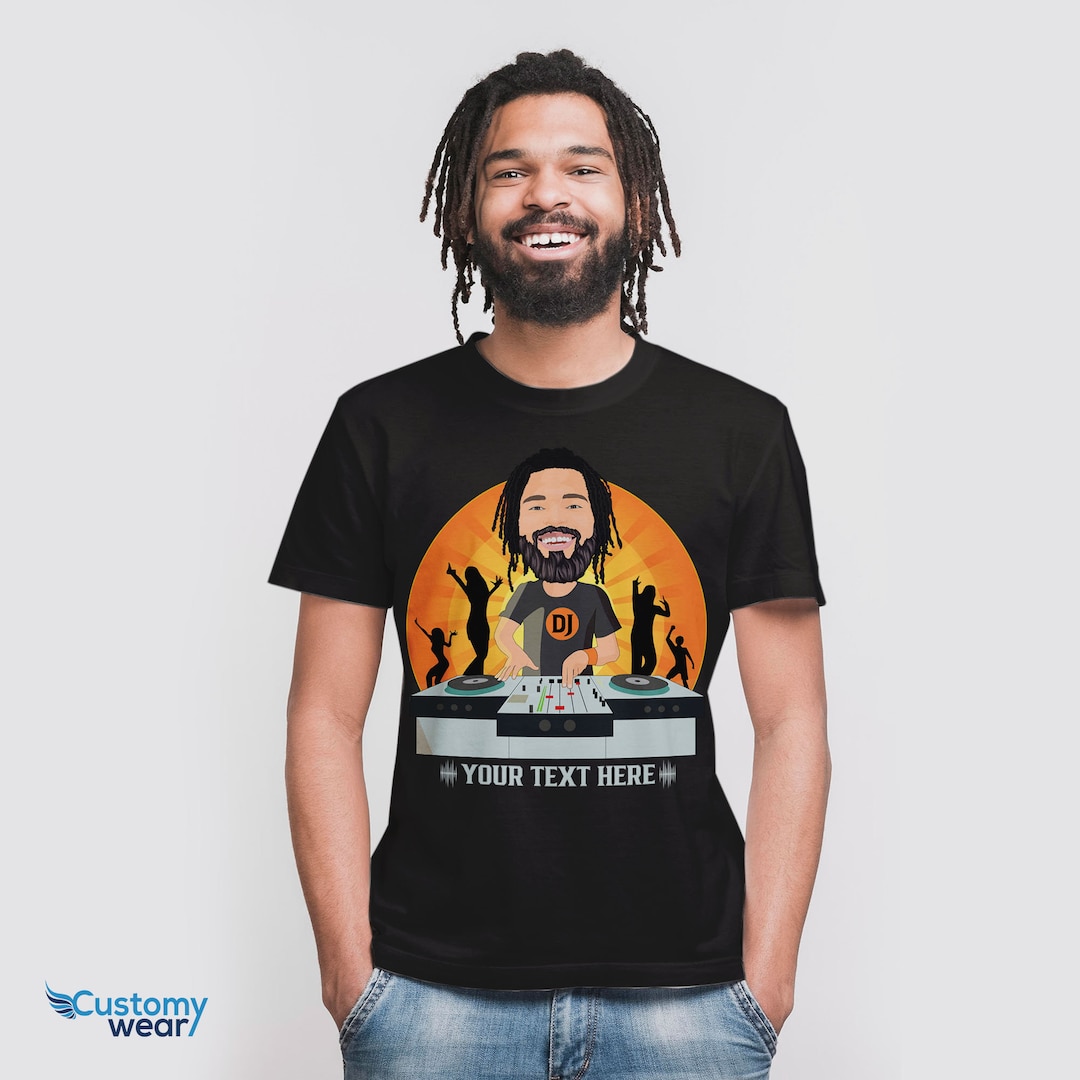 Custom Dj Shirt Dj Gift Funny Dj T-shirt Music Tee Thanks - Etsy