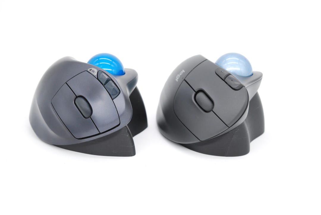 Ergonomic Angled Stand Mount for Logitech M570 M575S Mouse - Etsy