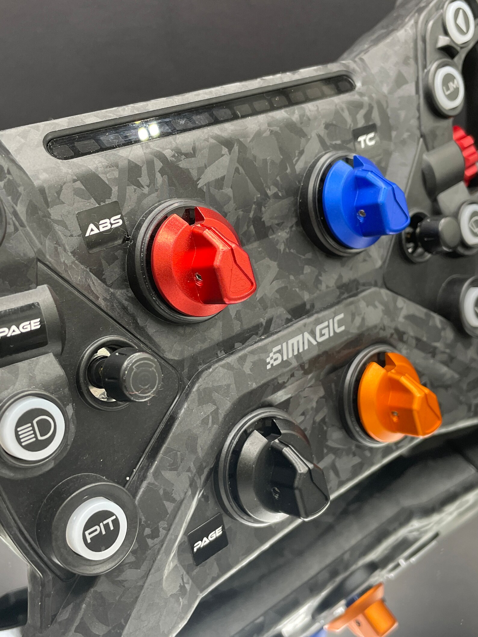 Simagic GT Neo Anodized CNC Aluminium Encoder Knobs (also Fits Generic ...