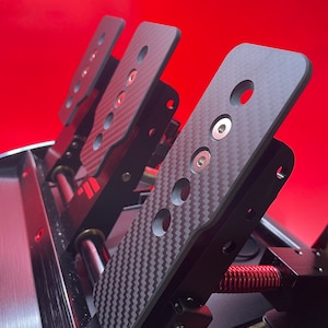 Real Carbon Fibre Pedal Plates for Fanatec Clubsport V3 Pedals - Etsy