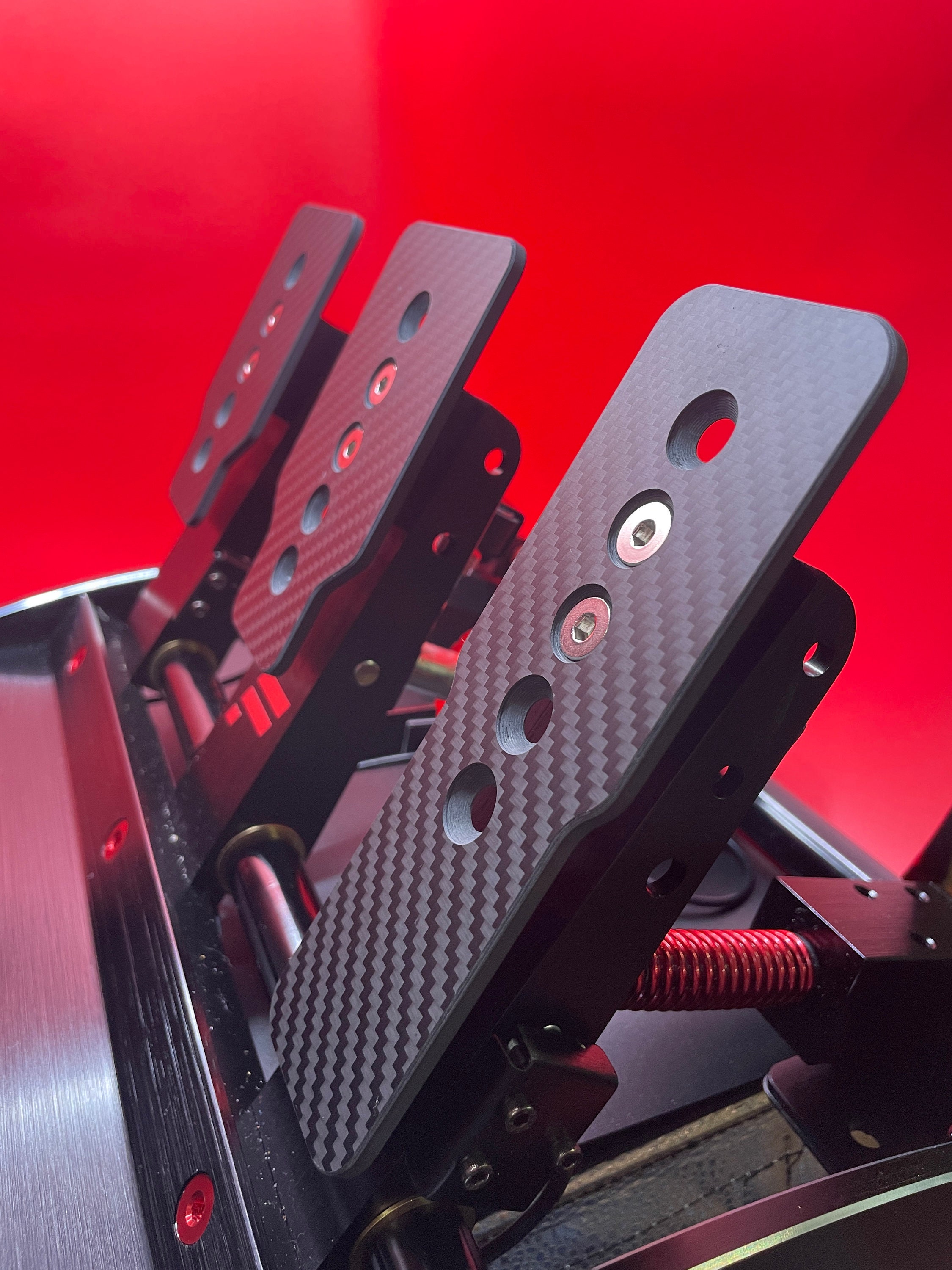 Real Carbon Fibre Pedal Plates for Fanatec Clubsport V3 Pedals - Etsy