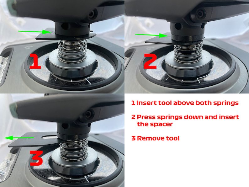 Logitech X52 H.O.T.A.S. Spring Stiffener With Install Tool (pro and Non ...