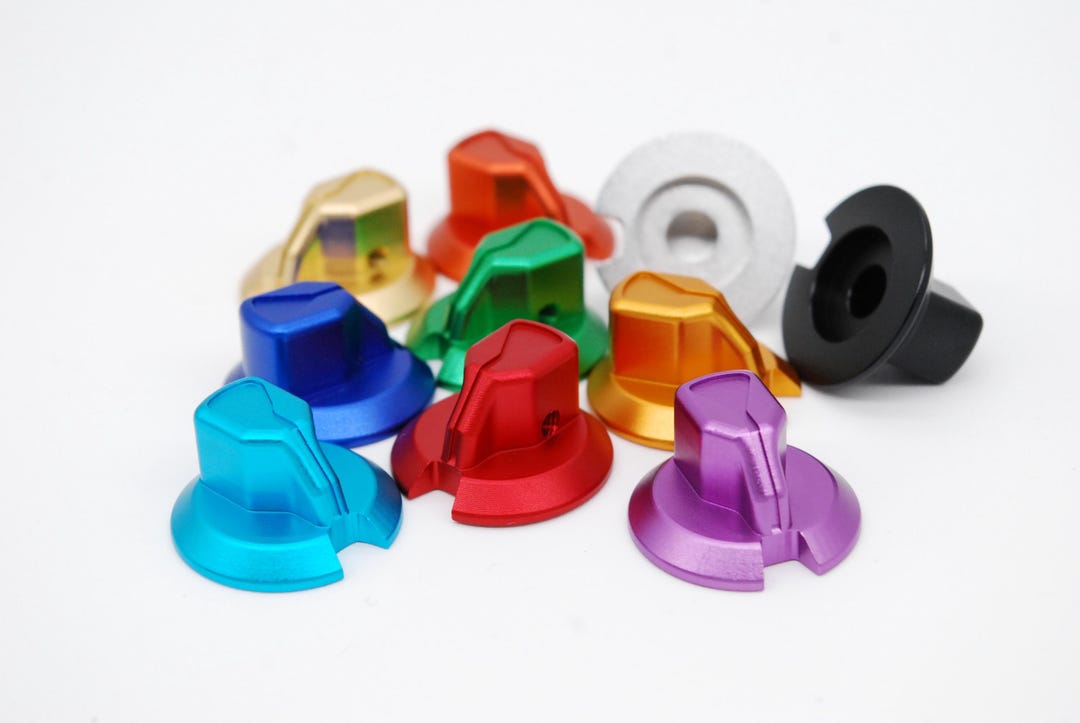 Aluminium Encoder Knobs CNC Machined Anodised Style M - Etsy