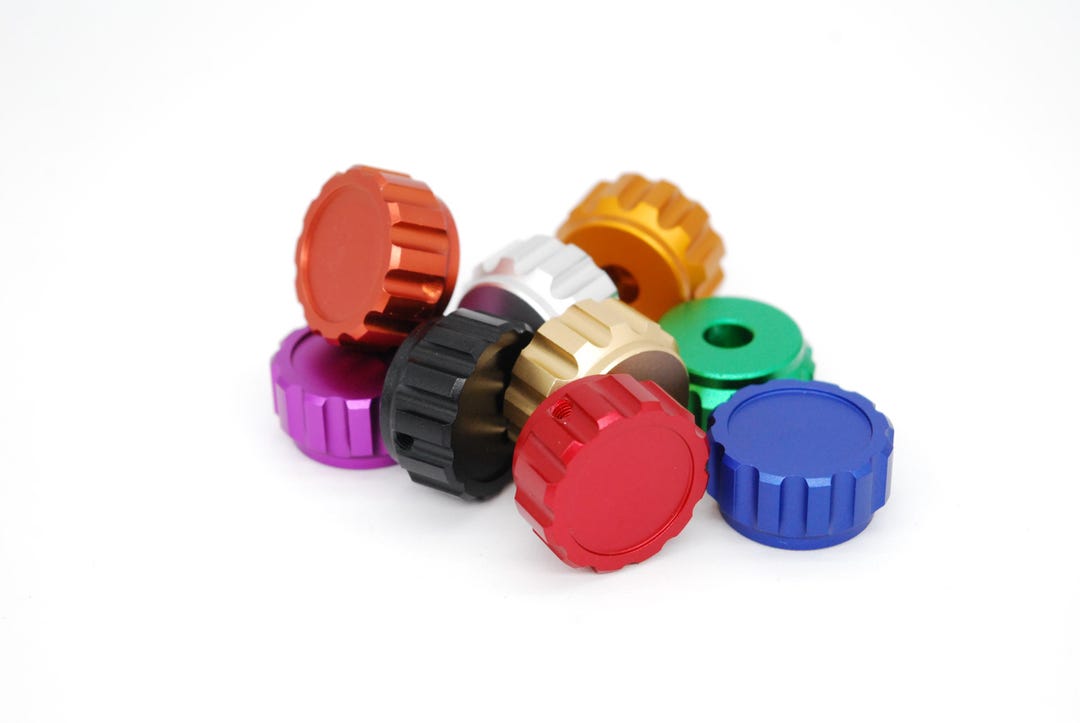 Aluminium Thumb Encoder Knobs CNC Machined Anodised Style Large - Etsy