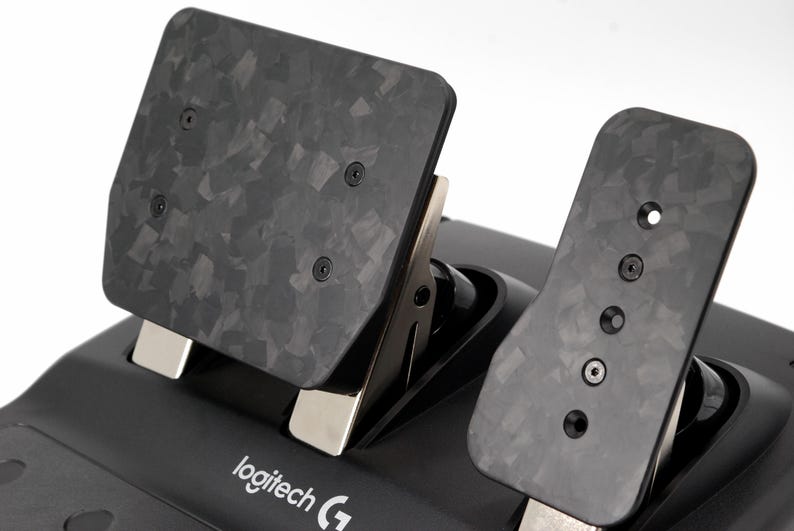 Carbon Fibre Logitech Double Brake Pedal G923 / G29 / G920 / G25 / G27 ...