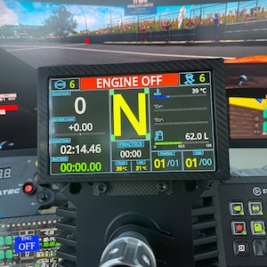 Sim Racing Dashboard Screen Cases Various Mount Options Vocore 5" & 6.8 ...