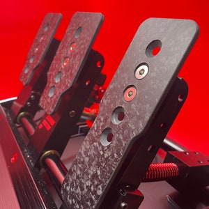 Real Carbon Fibre Pedal Plates for Fanatec Clubsport V3 Pedals - Etsy