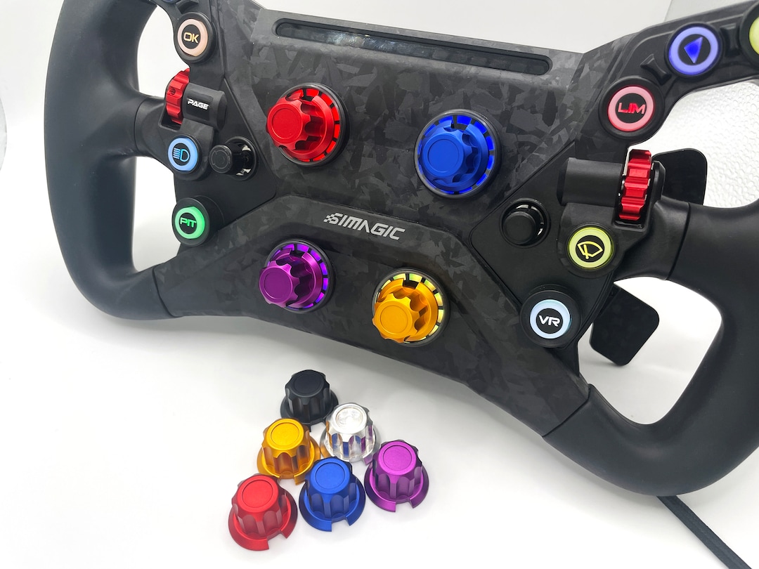 Simagic GT Neo Aluminium Encoder Knobs CNC Machined Anodised - Etsy