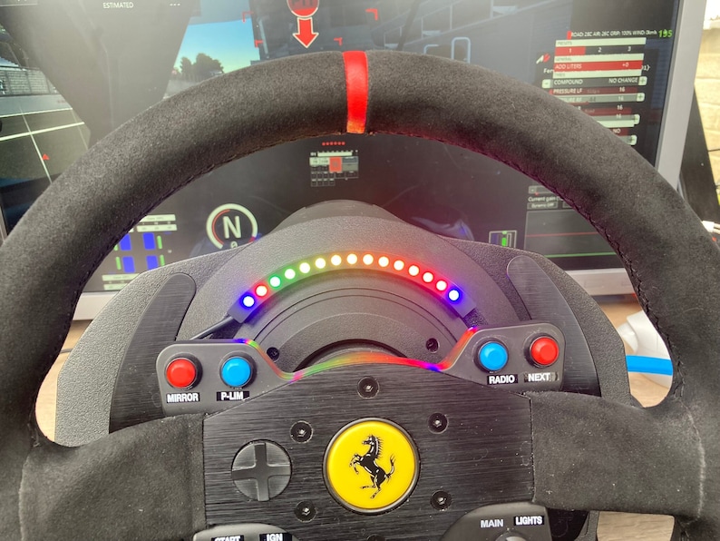 RGB Rev Shift Lights for Thrustmaster TX T300 T300RS Ts-pc Ts-xw - Etsy UK