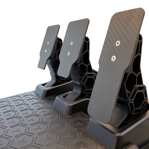 Real Carbon Fibre Pedal Plates for Thrustmaster T-LCM T3PM T3PA - Etsy