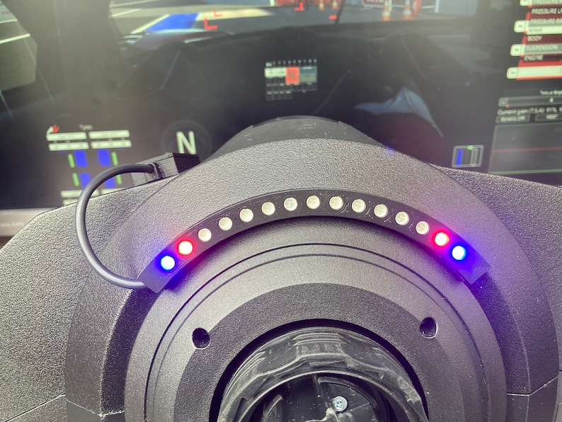 RGB Rev Shift Lights for Thrustmaster TX T300 T300RS Ts-pc Ts-xw - Etsy UK