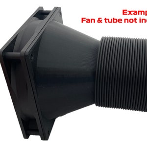 Wind Simulator 140mm/120mm Fan to 100mm/76mm Reducer Adaptor for Sim ...