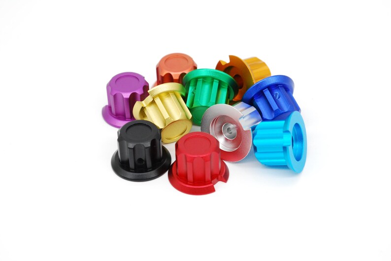 Aluminium Encoder Knobs CNC Machined Anodised Style SM - Etsy