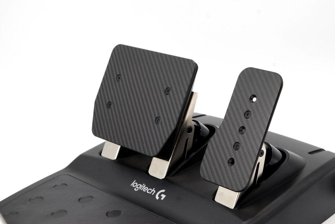 Carbon Fibre Logitech Double Brake Pedal G923 / G29 / G920 / G25 / G27 ...