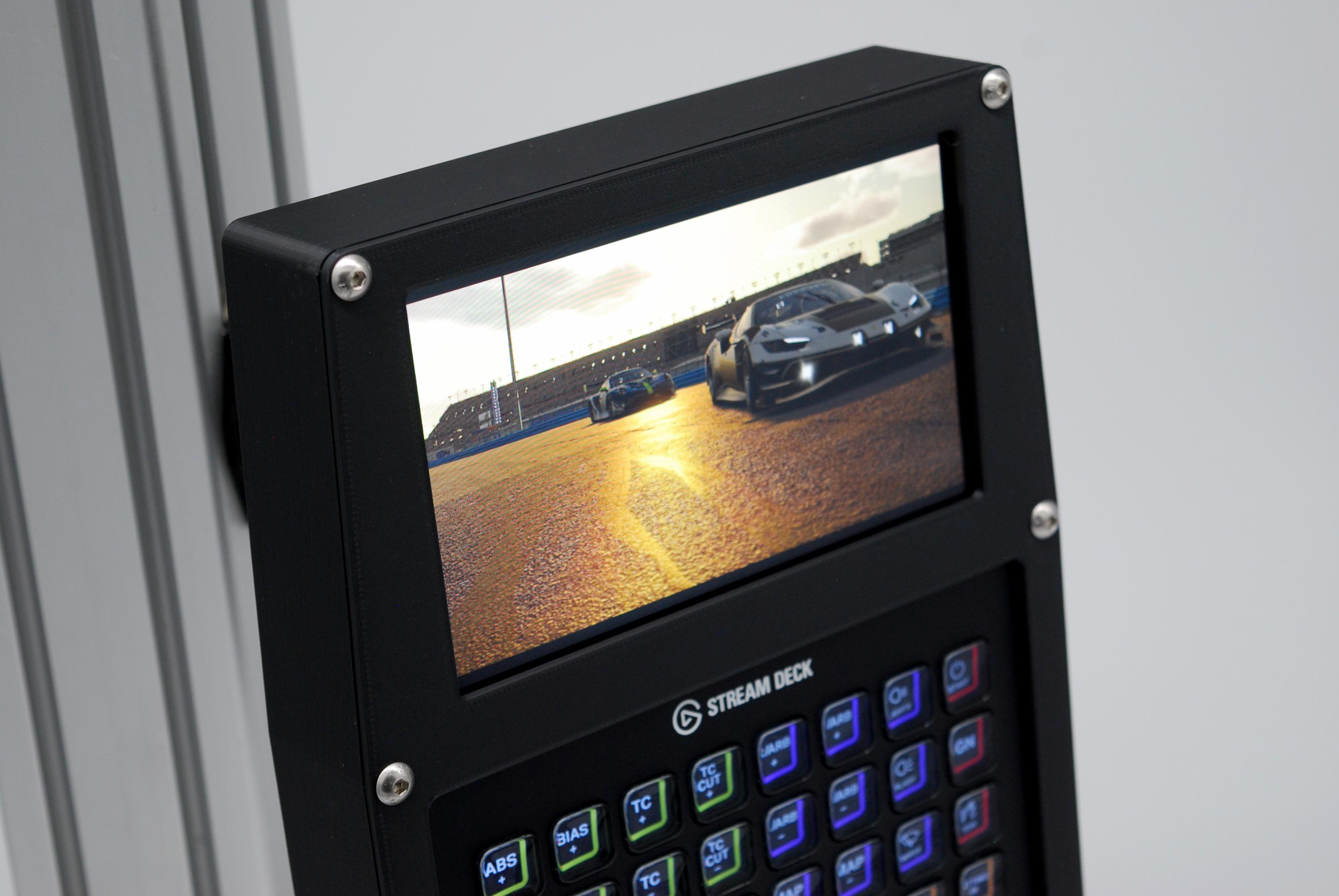 Stream Deck XL and Vocore 6.8" LCD Display Case for Sim Racing - Etsy