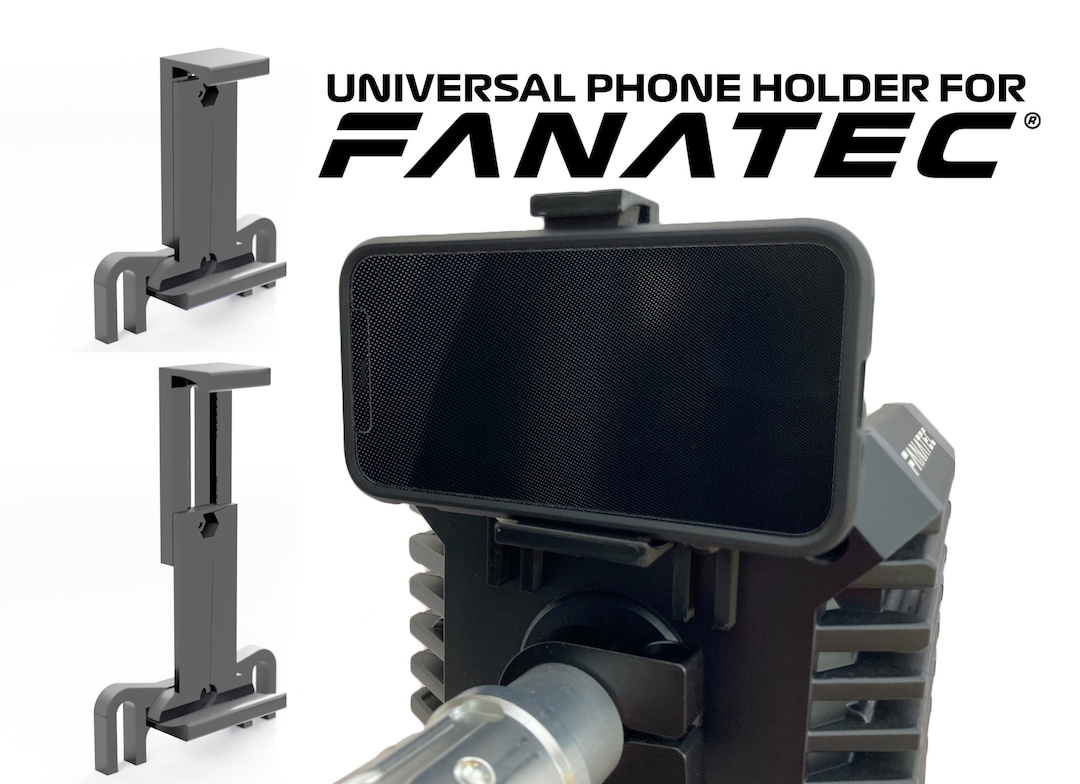 Universal Fanatec Phone Holder - Clubsport, CSL, Podium, DD Etc. - Etsy