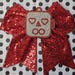 Blockhead - NKOTB Inspired Sequin Cheer Bow Hair Accessory - Etsy