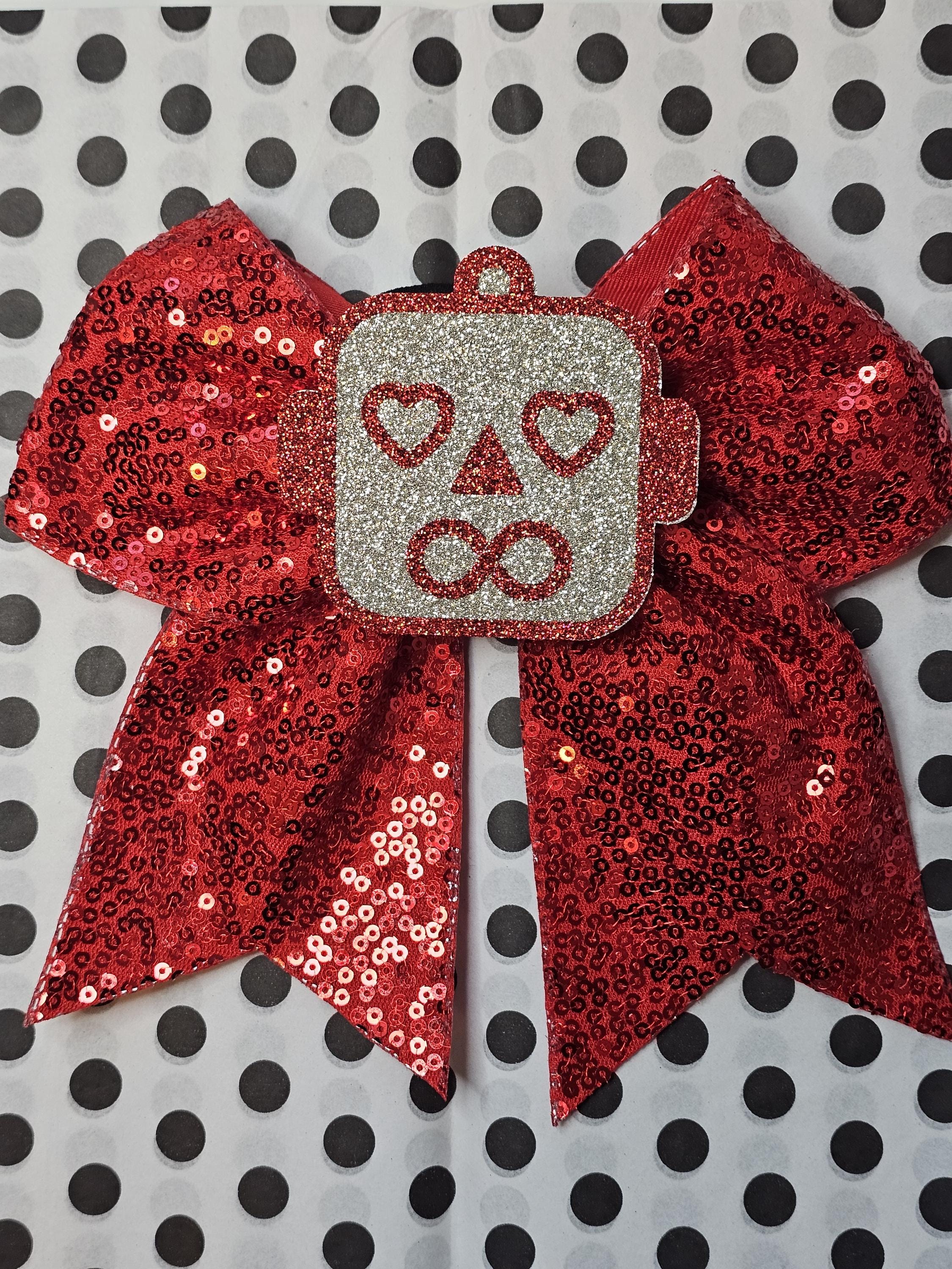 Blockhead - NKOTB Inspired Sequin Cheer Bow Hair Accessory - Etsy