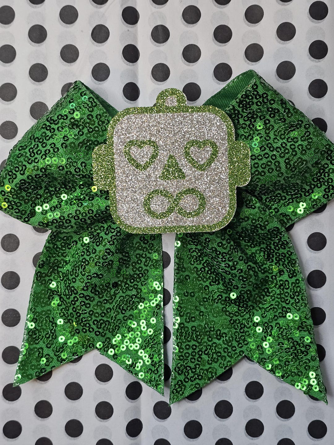 Blockhead - NKOTB Inspired Sequin Cheer Bow Hair Accessory - Etsy