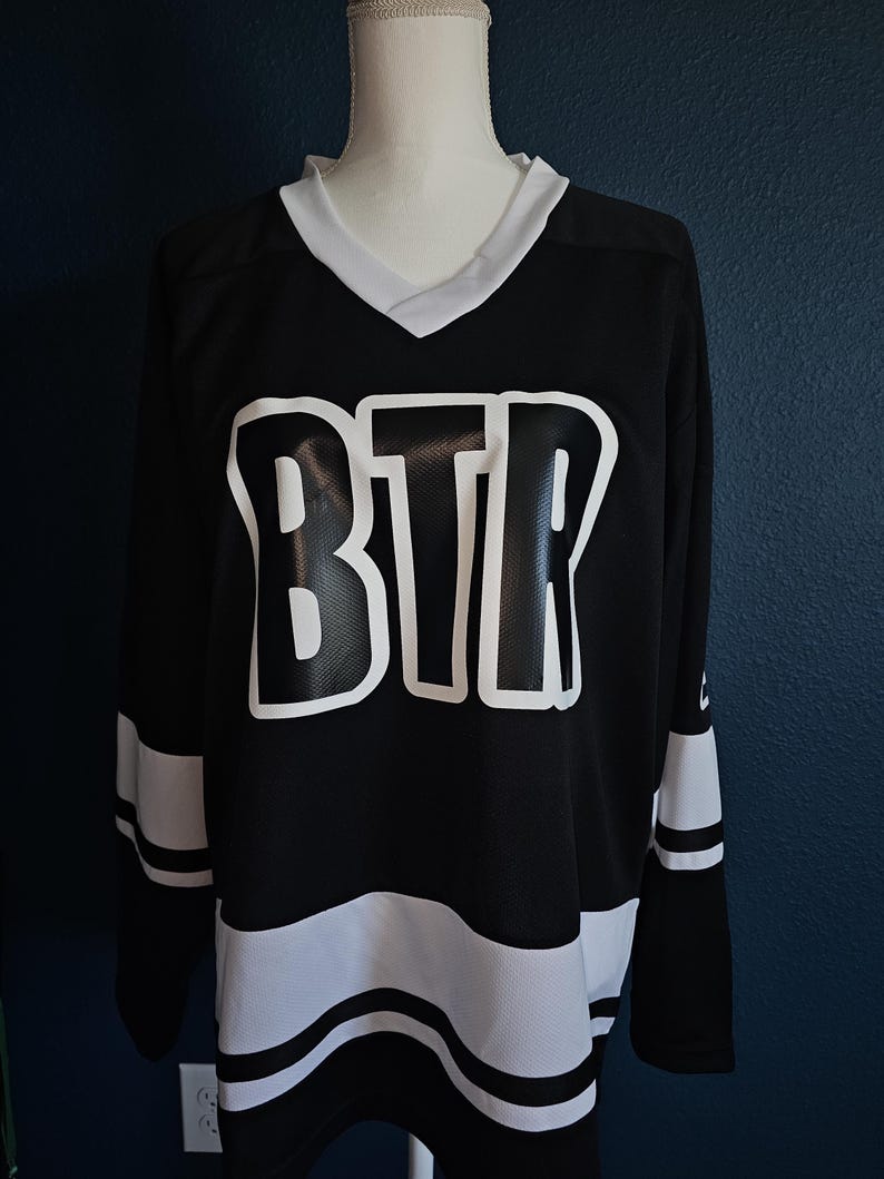 Big Time Rush - Inspired BTR Hockey Jersey - Etsy