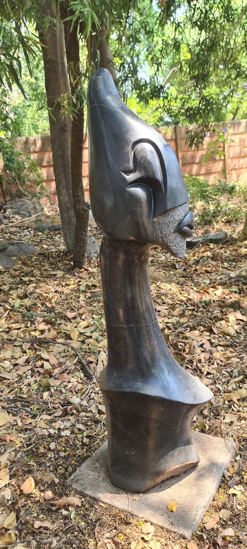 Shona Art, the Old Man Sculpture on Springstone Rock Carved by Jorum ...