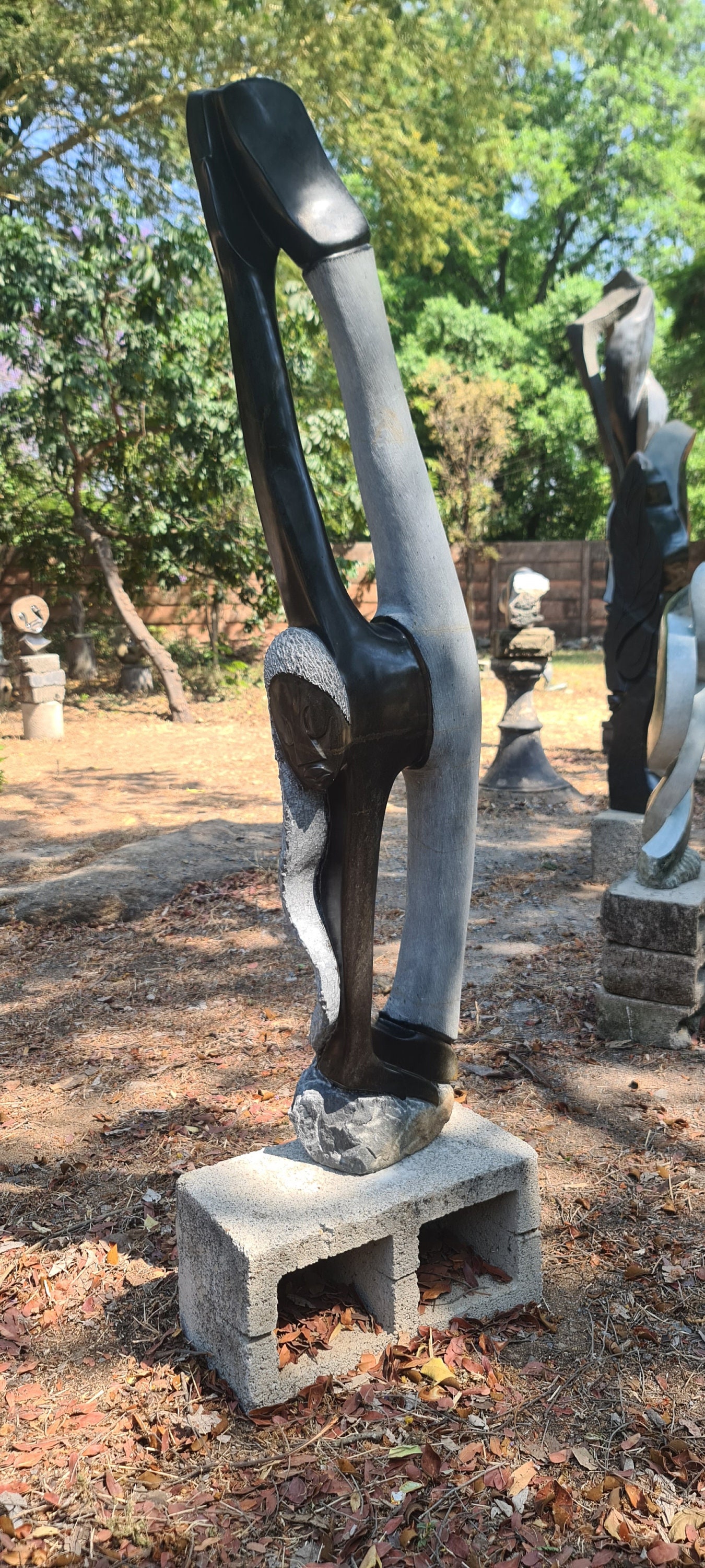 Gymnastics Sculpture on Springstone Rock Carved by Jorum - Etsy