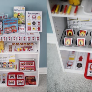 Preschool Learning THEME / Firetruck Fire Firefighter / - Etsy