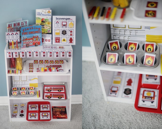 Preschool Learning THEME / Firetruck, Fire, Firefighter / Educational ...