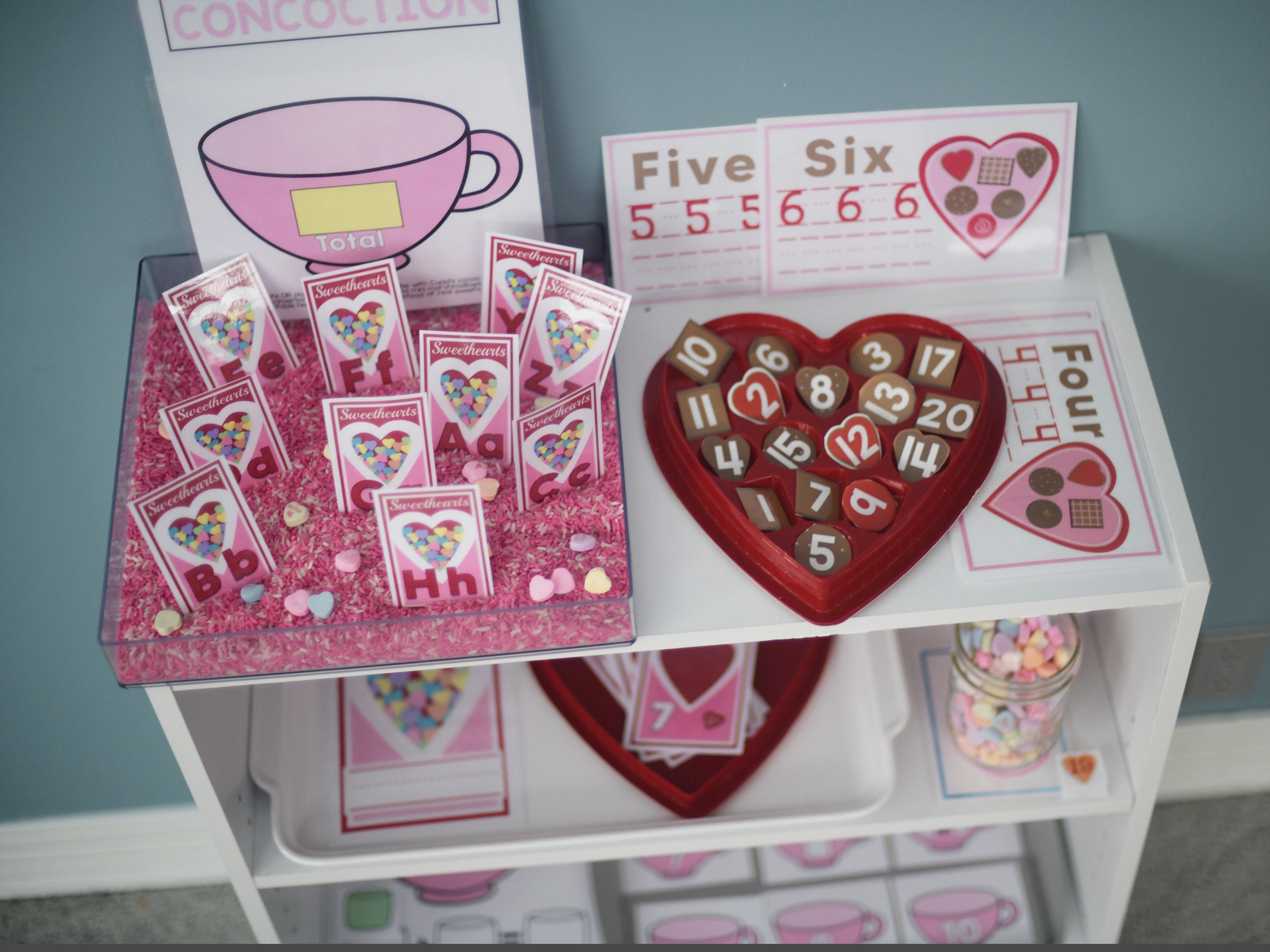 Preschool Valentine Activity Bundle Cupid's Cocoa Kit / Heart Boxes ...