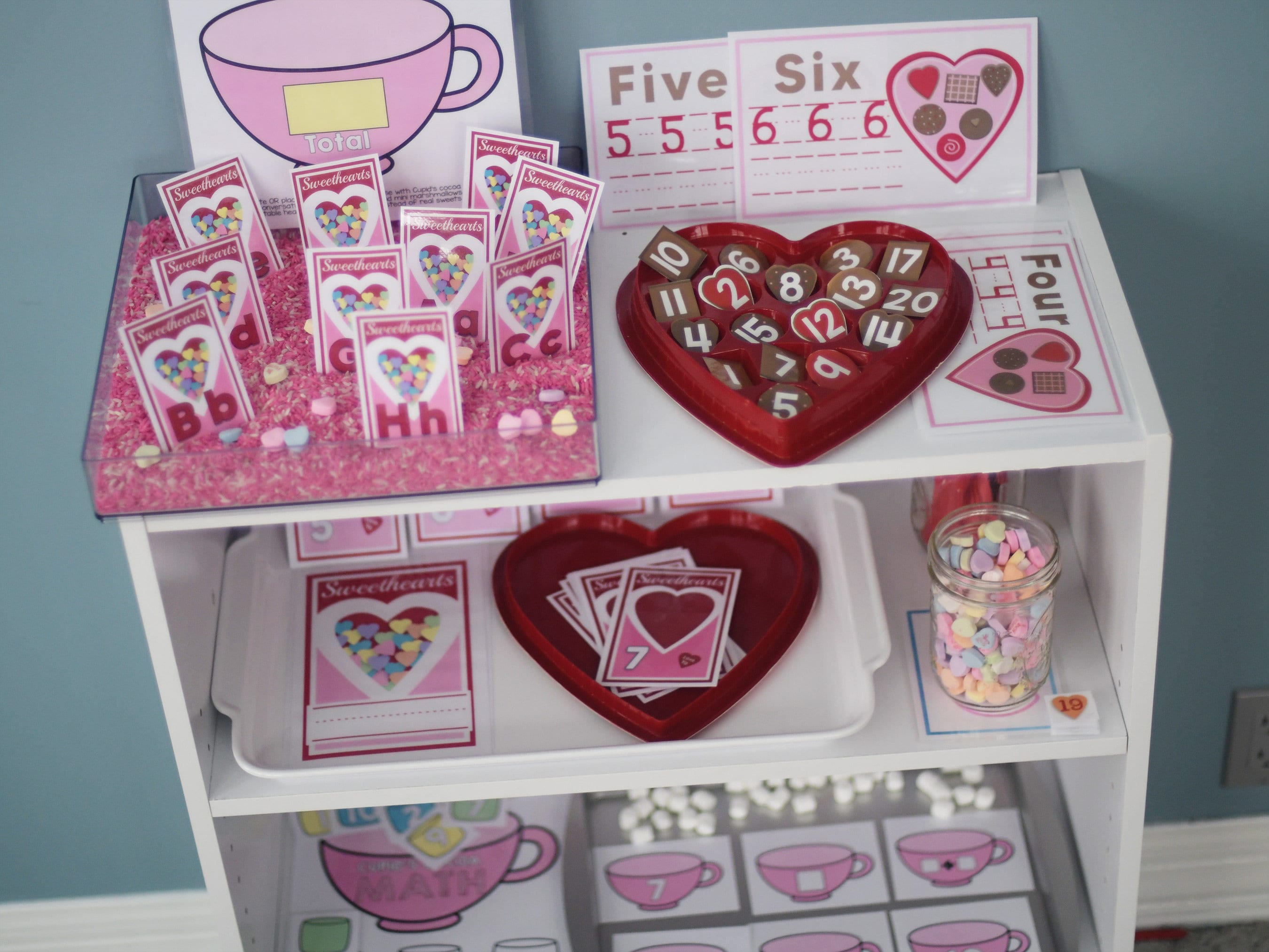 Preschool Valentine Activity Bundle Cupid's Cocoa Kit / Heart Boxes ...