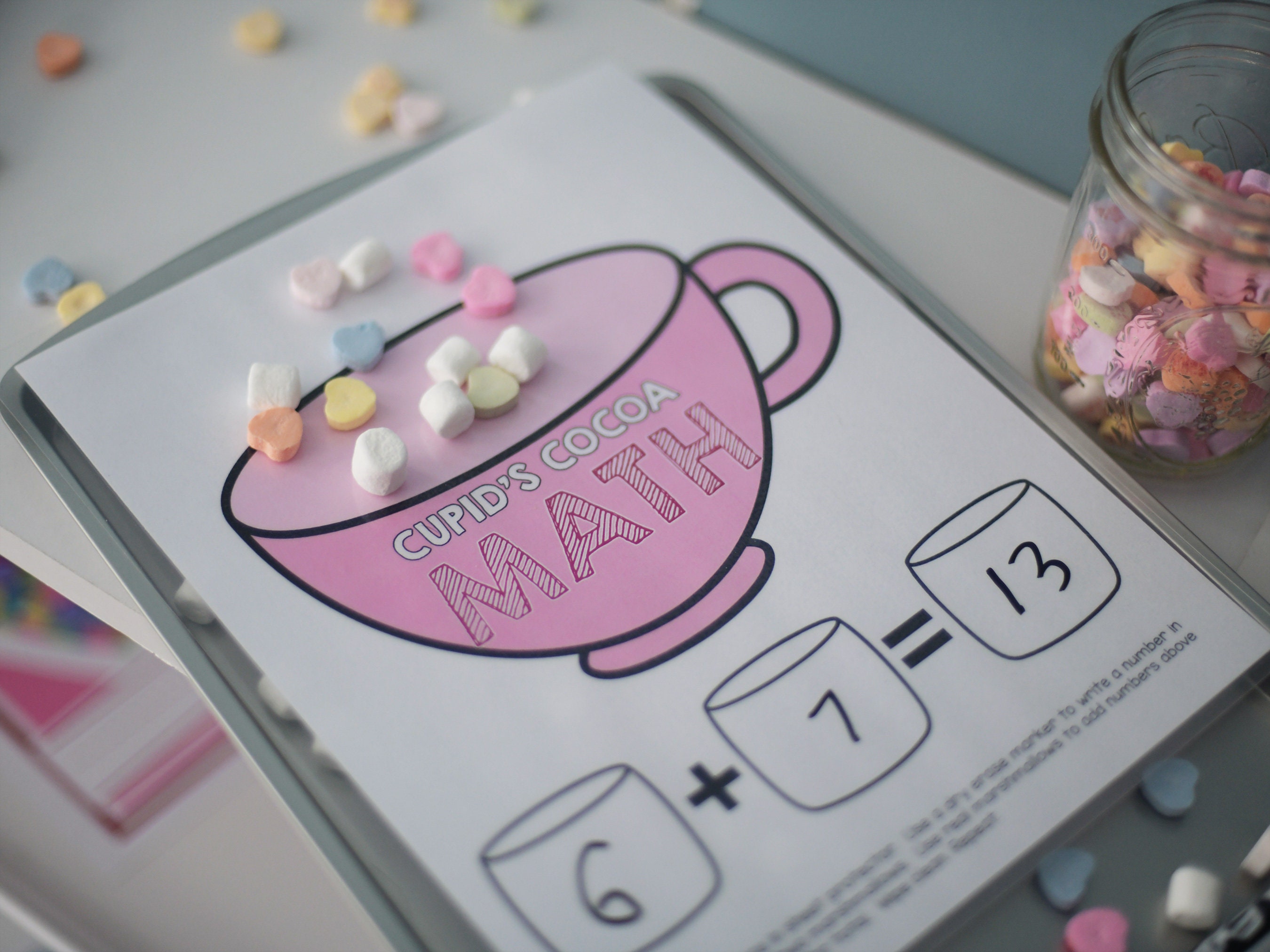 Preschool Valentine Activity Bundle Cupid's Cocoa Kit / Heart Boxes ...