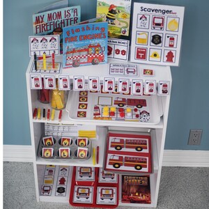 Preschool Learning THEME / Firetruck Fire Firefighter / - Etsy
