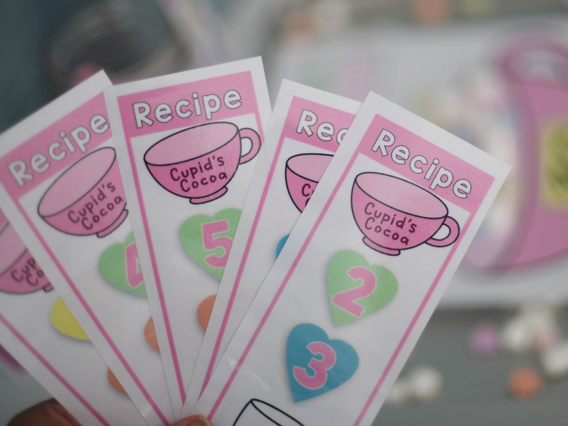 Preschool Valentine Activity Bundle Cupid's Cocoa Kit / | Etsy