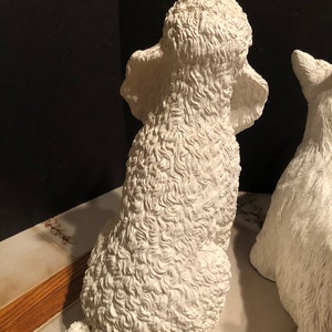 1984 Universal Statuary Corp #323 Poodle White Dog Statue - Etsy
