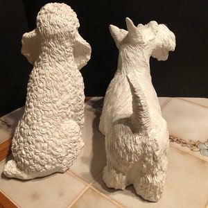 1984 Universal Statuary Corp #323 Poodle White Dog Statue - Etsy