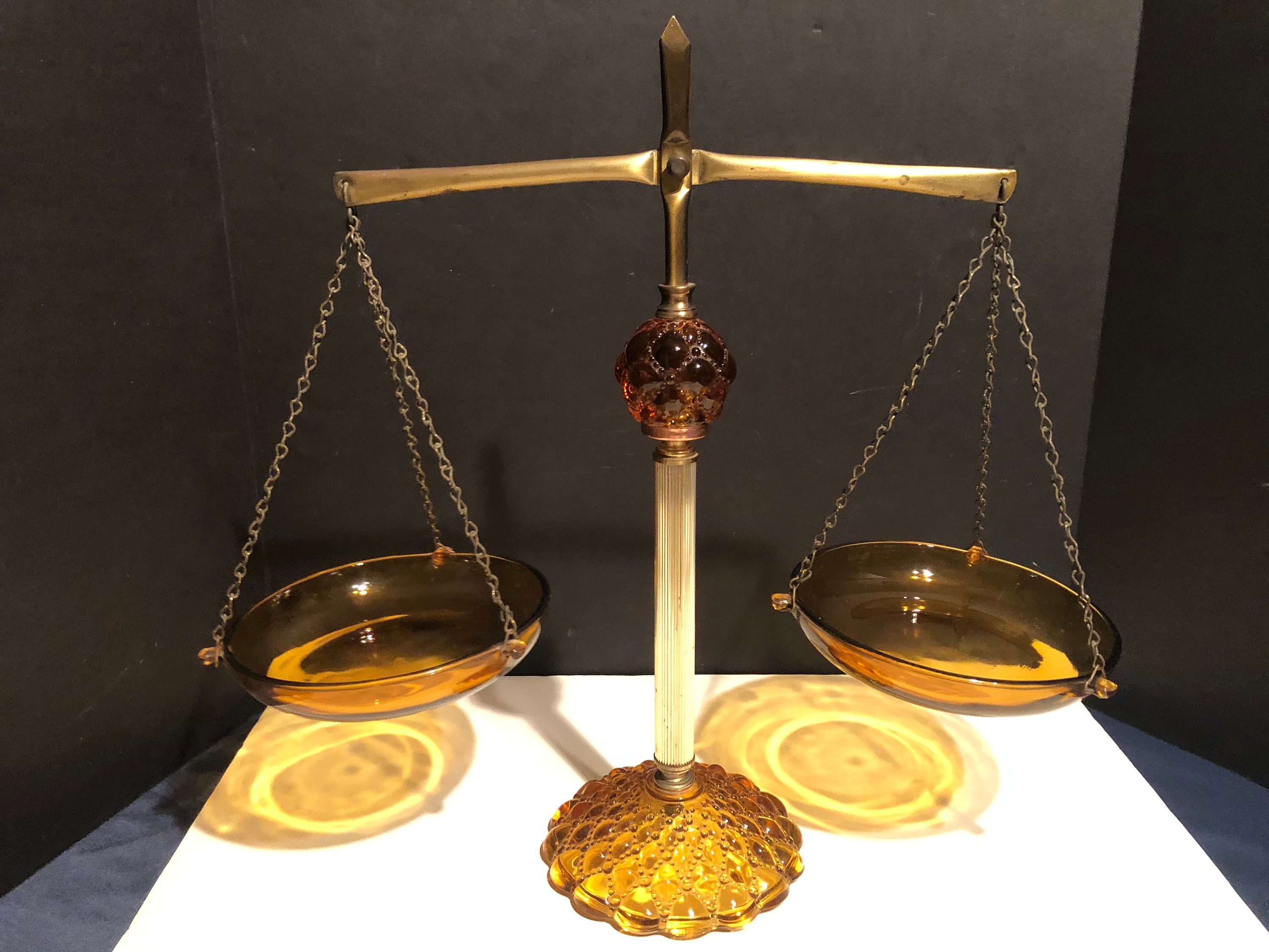 Art & Collectibles Sculpture Vintage Scales of Justice Balance Scale ...