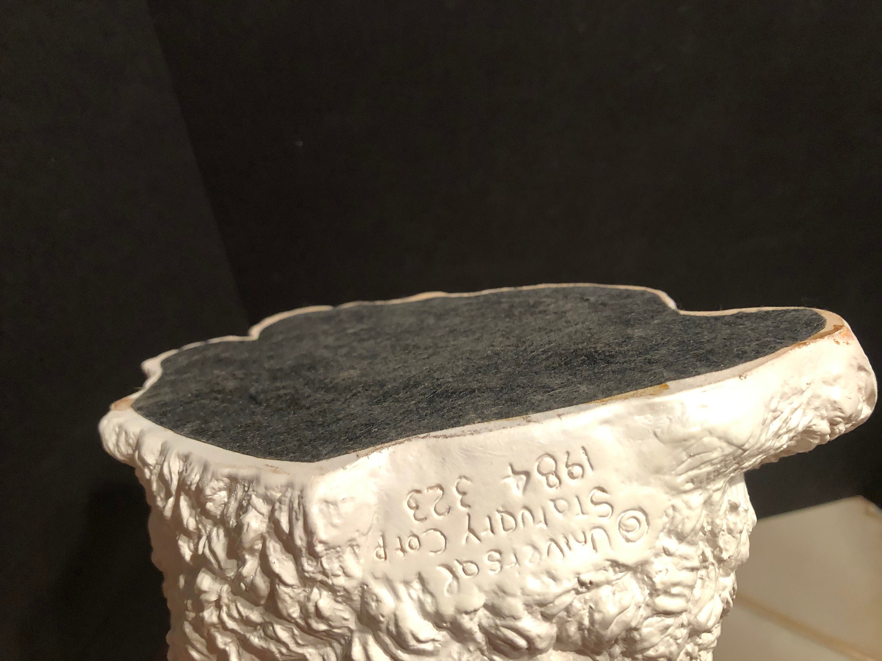 1984 Universal Statuary Corp #323 Poodle White Dog Statue - Etsy