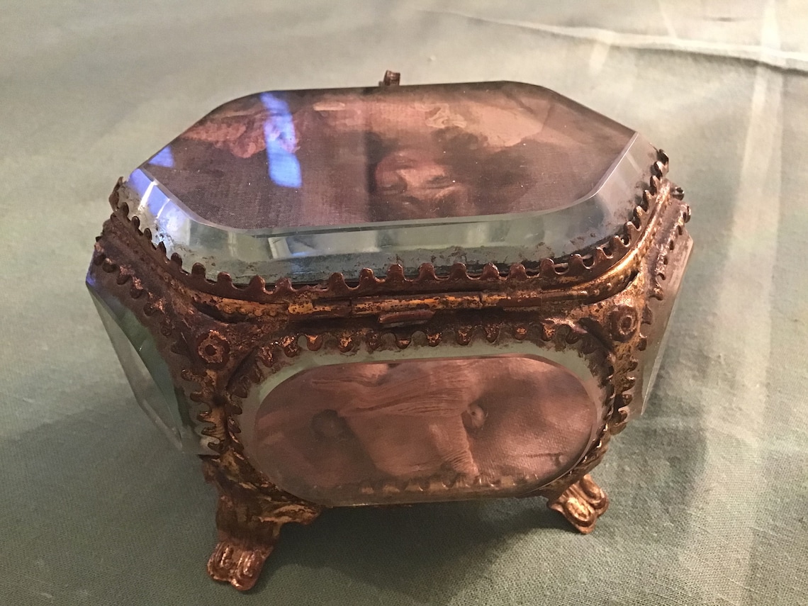 Antique French Ring Box - Etsy