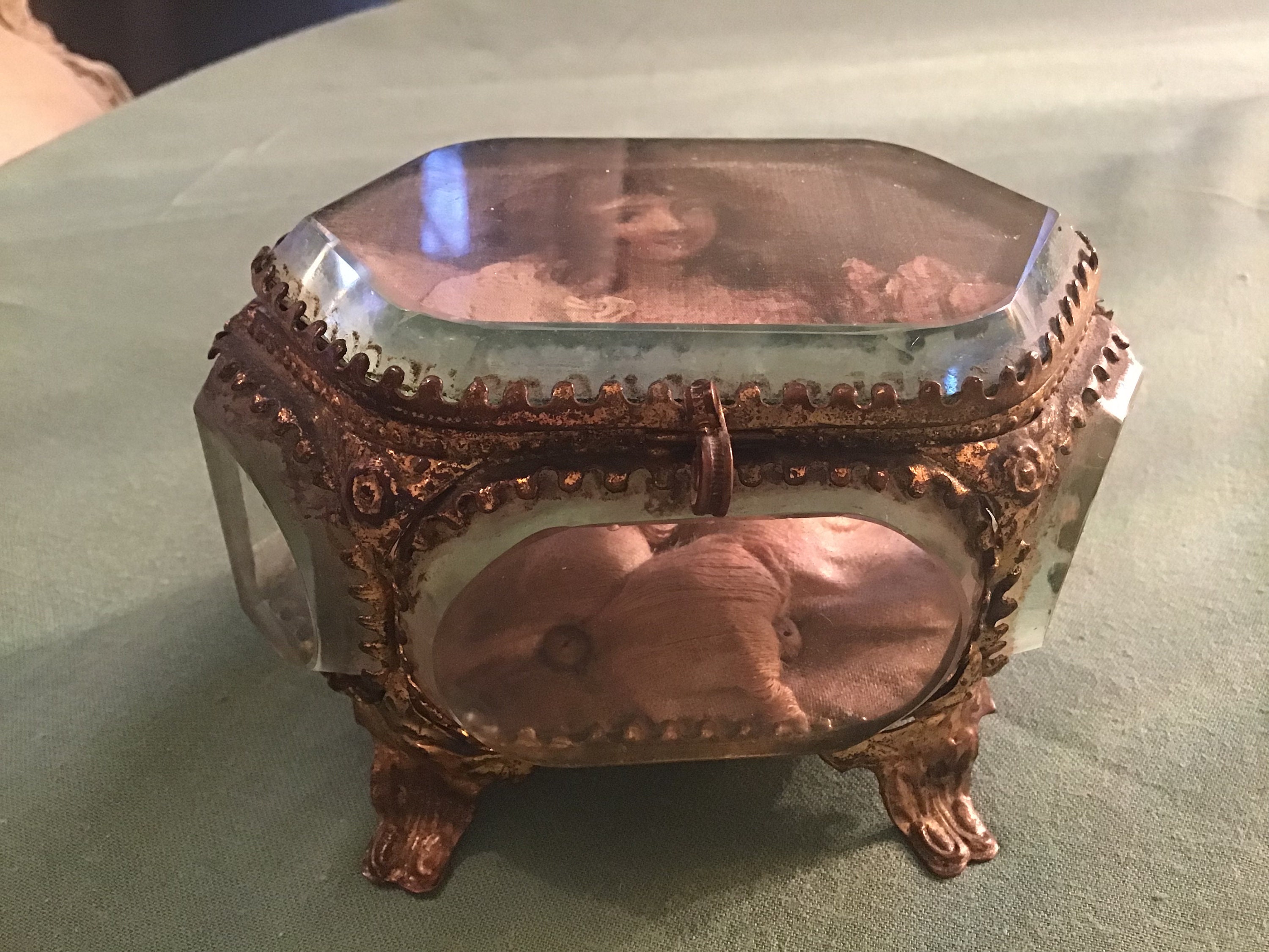 Antique French Ring Box - Etsy