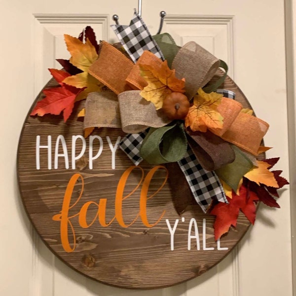 Happy Fall Yall - Etsy