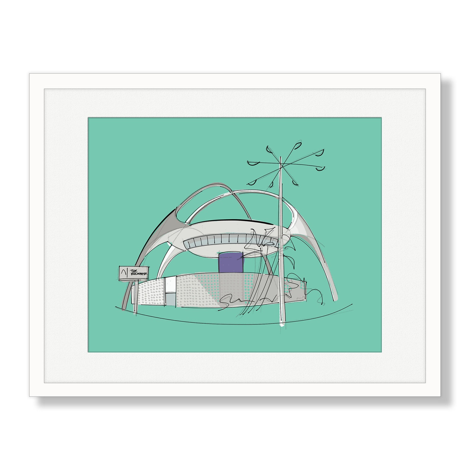 LAX Theme Building - Etsy