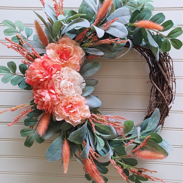 Modern Summer Wreath - Etsy